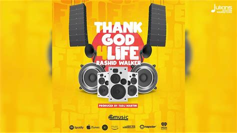 Rashid Walker Thank God 4 Life 2023 Soca Official Audio Youtube