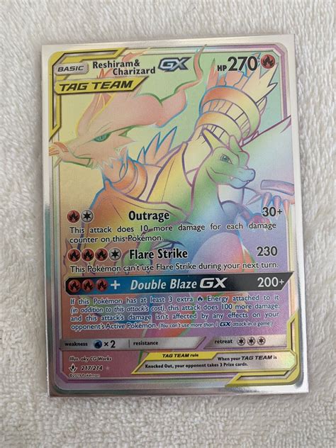 Rainbow Charizard Gx Price Offtaste