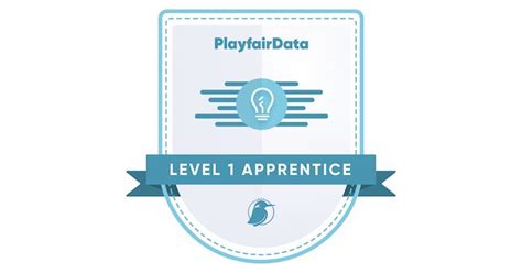 Angela Drake On Linkedin Visual Analytics Apprentice Level 1 Was Issued By Playfair Data To