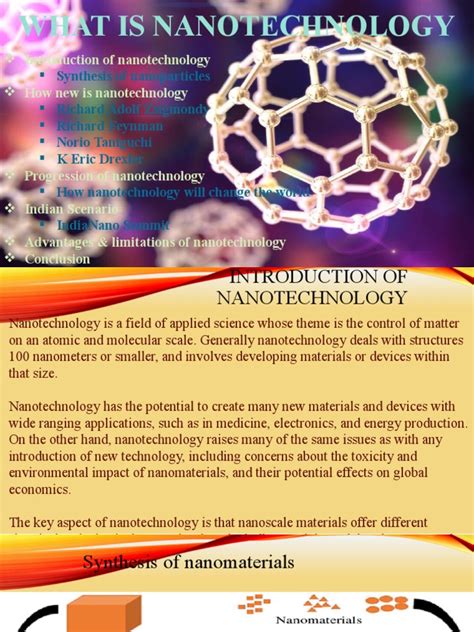 Nanotechnology Pdf Nanotechnology Applied And Interdisciplinary