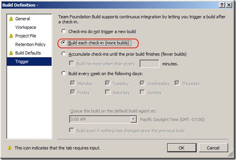 Tfs Disabling Continuous Integration With No Ci Donn Felker