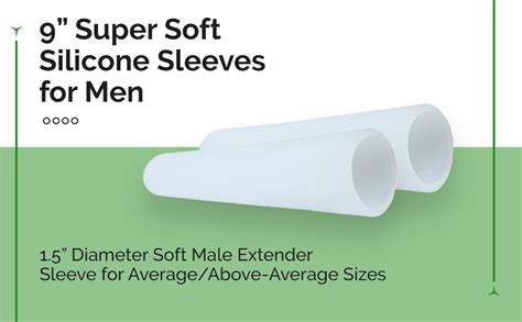 9” Anti Turtling Penis Sleeves For Stretching And Enhanced
