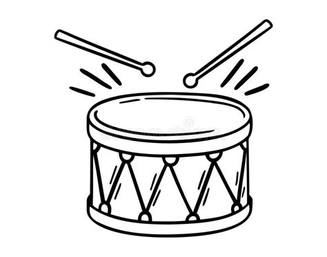 Line Drawing Percussion Stock Illustrations 1544 Line Drawing