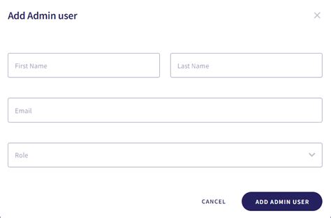 Adding A New Admin User