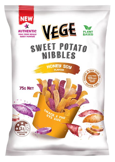Vege Sweet Potato Nibbles Salt And Vinegar Vege Chips Gluten Free Snacks