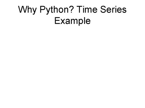 Python For Data Science Overview Of Python Why