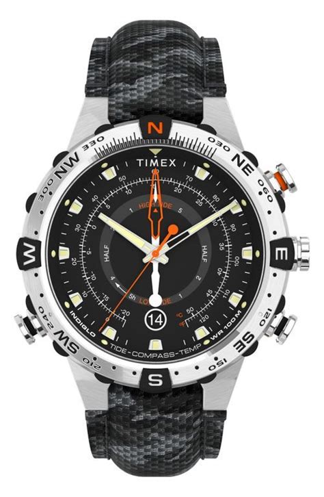 Expedition Tide Temp Compass Camo Strap Watch Timex Expedition Timex