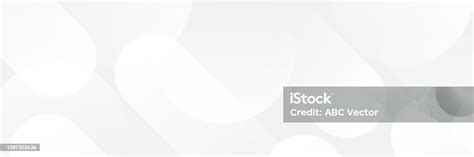 라이트 실버 그라데이션 배경의 추상 기하학적 흰색과 회색 현대적인 배너 디자인 벡터 일러스트레이션 배경 주제에 대한 스톡 벡터 아트 및 기타 이미지 Istock