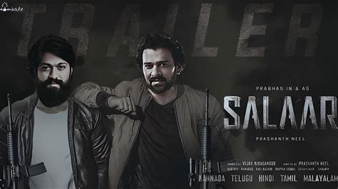 Salaar Teaser Trailer 2023 Prabhas Shruti Haasan Prashanth Neel