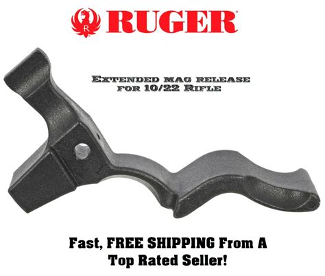New Ruger 10 22 Auto Bolt Release Vc10br B 10 Ebay