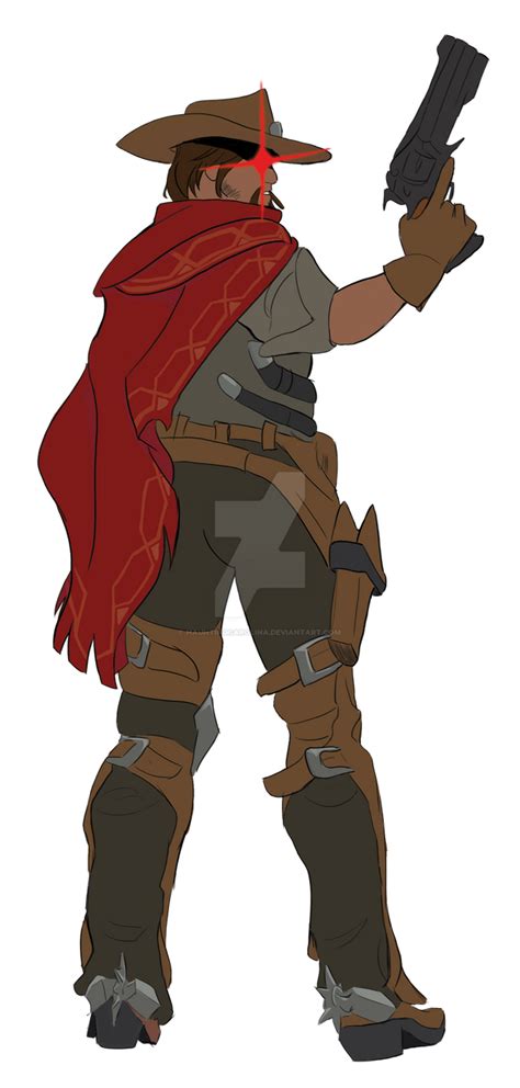 Mccree Deadeye Is Ready By Hauntingcarolina On Deviantart
