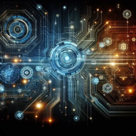 Premium Photo Abstract Innovation And Technology Concept With 3d Circuit Design Concept Background