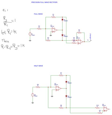 experiments with op amp easyeda open source hardware lab