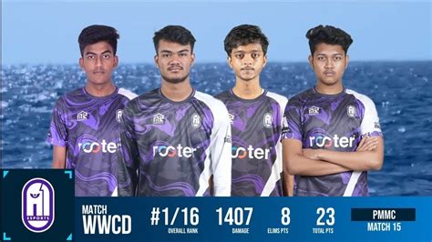 A1nb Esports Back To Back 8 Kills Wwcd In Pmmc Grand Final Day 3
