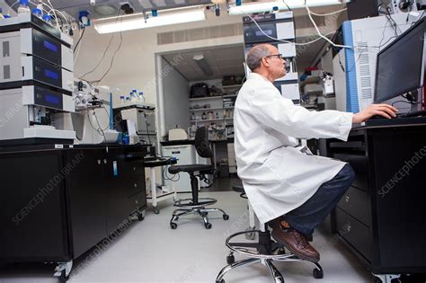 Proteomics And Mass Spectrometry Analysis Stock Image C Science Photo Library