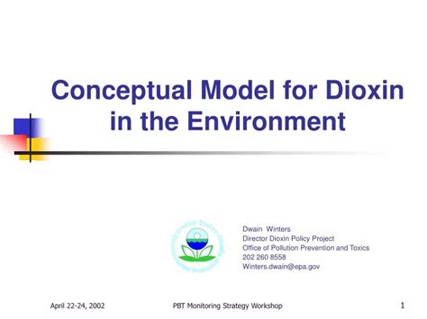 Ppt Conceptual Model For Dioxin In The Environment Powerpoint Presentation Id 1346769