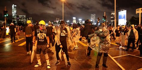 Hong Kong Protestors Intimidate Students Morning Star