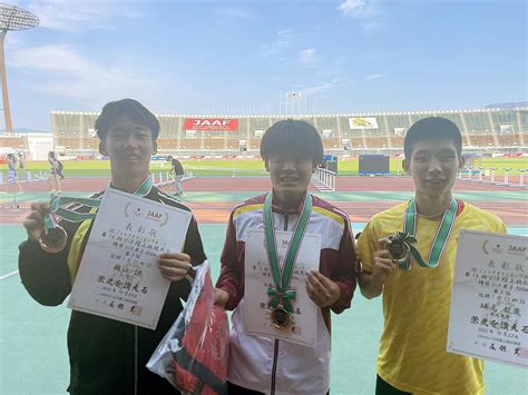 日本陸上競技連盟 On Twitter 【u18u16陸上大会最終日】 男子u18 800m 表彰式 1位🥇平澤潤燕（高2）作新学院高