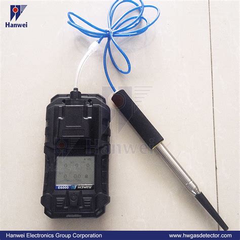 Portable Natural Diffusion Type Or Built In Pump 6 Gas Multi Gas Detector Alarm Real Time Gas