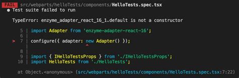 SharePoint Framework Unit Tests React