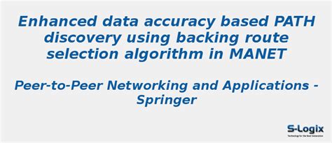 enhanced data accuracy based path discovery ns2 projects s logix