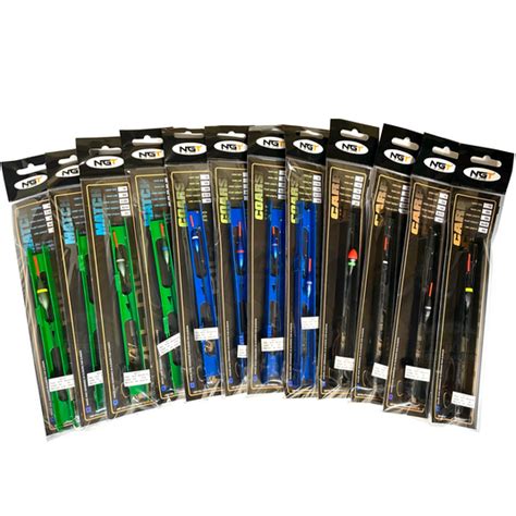12 X Assorted Ngt Pole Float Rigs Jk Outdoors