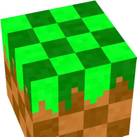 Sonic Themed Grass Block Block Texture Novaskin