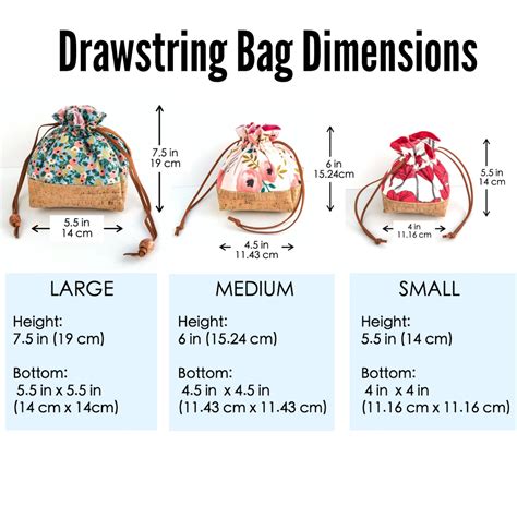 Drawstring Bag Pdf Sewing Pattern Instant Download Flat Etsy