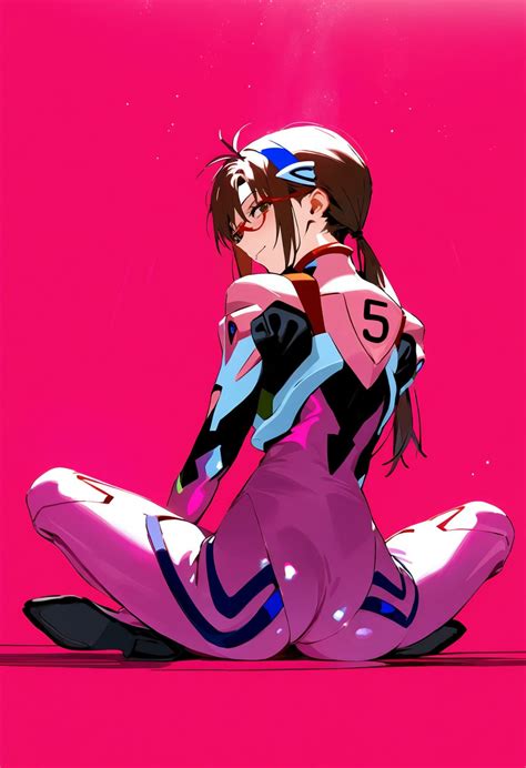 Rule 34 1girls Ai Generated Ass Brown Hair Full Body Glasses Looking Back Mari Illustrious
