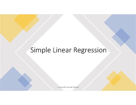 Week 12 Simple Linear Reg Simple Linear Regression Modeling Trying