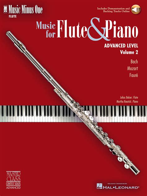 Advanced Flute Solos Volume 2 Music Minus One Flute Music Minus One Hal Leonard Online