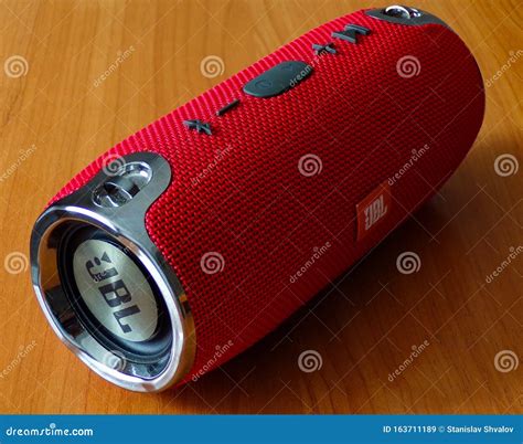 Portable Speaker From Jbl Editorial Stock Image Image Of Connecting