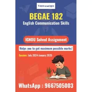 Ignou Bevae Solved Assignment English Medium Pdf