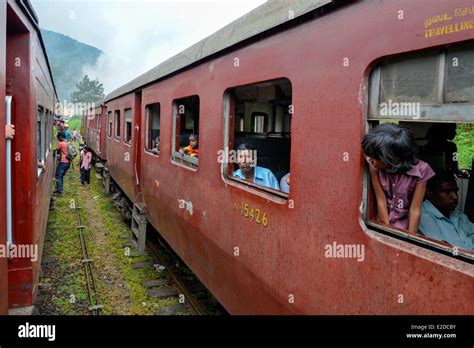 Sri Lanka Uva Province Badulla District Haputale Railroad Line Of