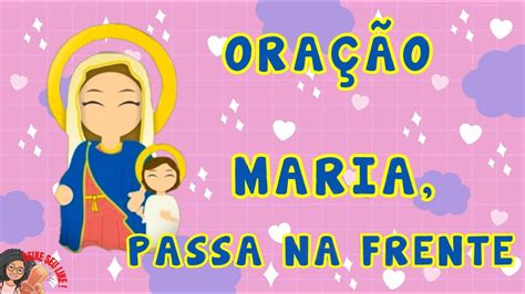 Maria Passa Na Frente Ensinando A Crian A A Rezar Youtube