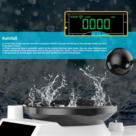 wireless weather station temperature humidity remote monitor system
