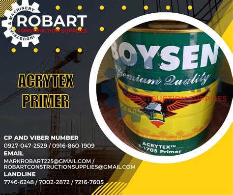 Acrytex Primer Commercial And Industrial Construction Tools And Equipment