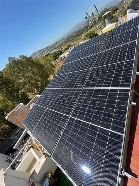 Instalación de placas solares en Cambados