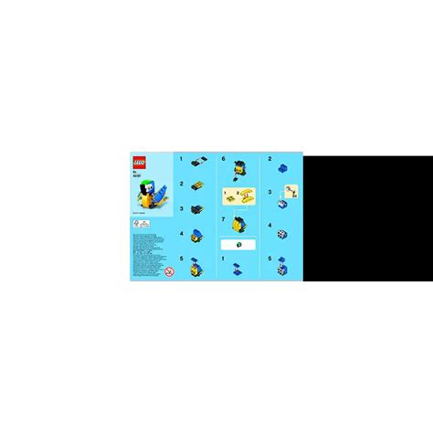 User Manual Lego Parrot 40131 2 Pages