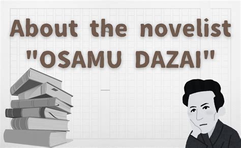 About The Novelist Osamu Dazai Japan Sprinkles