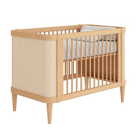 Berço Mini Cama Paglia Carvalho Malva Leroy Merlin