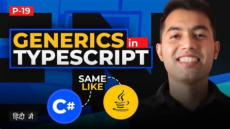 19 Generics In Typescript 🚀 Make Everything Reusable Like Java And C Most Important Topic In