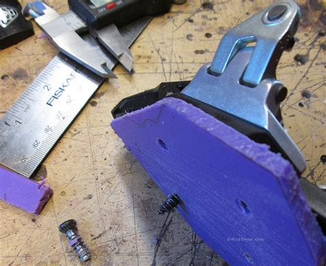 Quick Shims Diy Stack That Tech Binding Toe The Backcountry Ski Site
