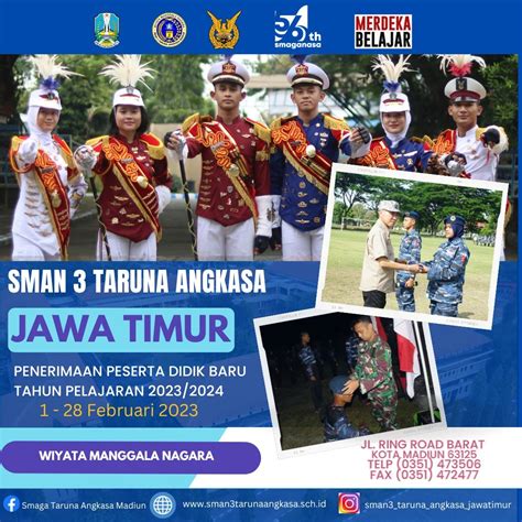 Jadwal Dan Syarat Pendaftaran PPDB SMAN 3 Taruna Angkasa Madiun Tahun