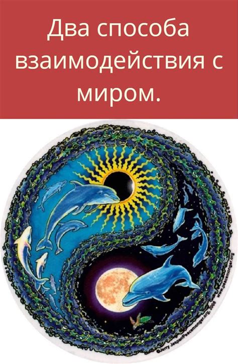 Два способа взаимодействия с миром Интересный контент в группе