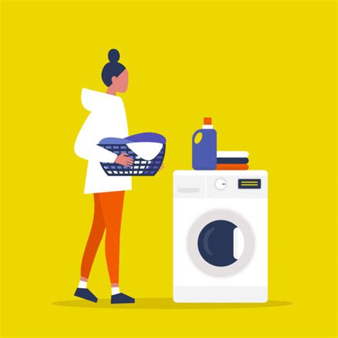 27900 Mesin Cuci Ilustrasi Grafik Vektor And Clip Art Bebas Royalti