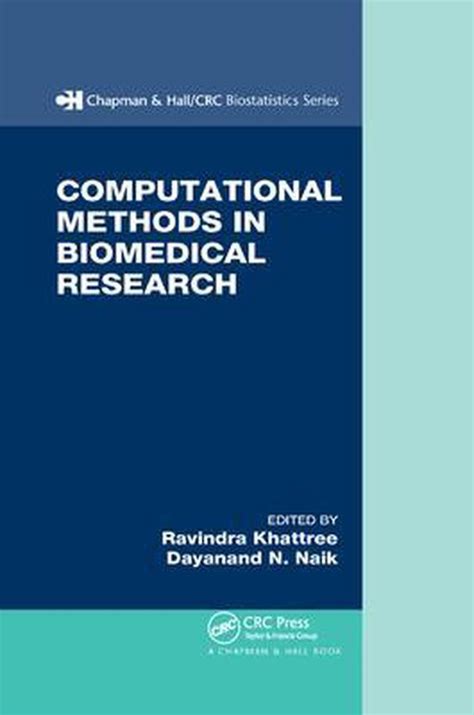 Computational Methods In Biomedical Research 9780367388010 Boeken
