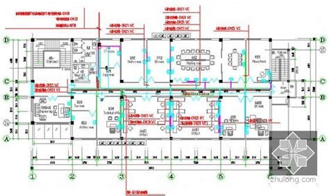 办公楼安装工程量计算实例 含图纸 工程量计算实例 筑龙工程造价论坛