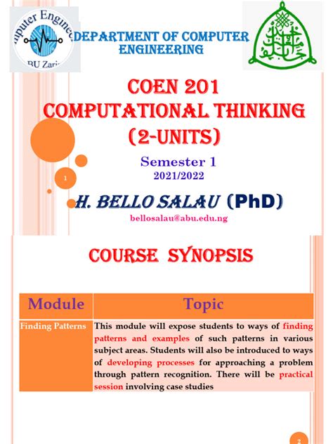 coen 201 computational thinking pdf thought cognition