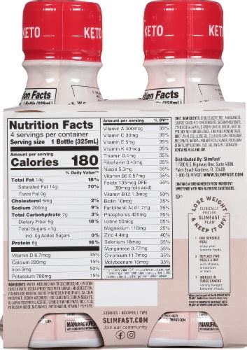 Slimfast® Keto Ready To Drink Creamy Milk Chocolate Meal Replacement